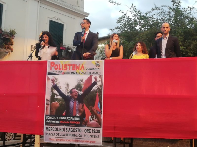 Il Sindaco di Polistena Michele Tripodi presenta il bilancio di dieci ...