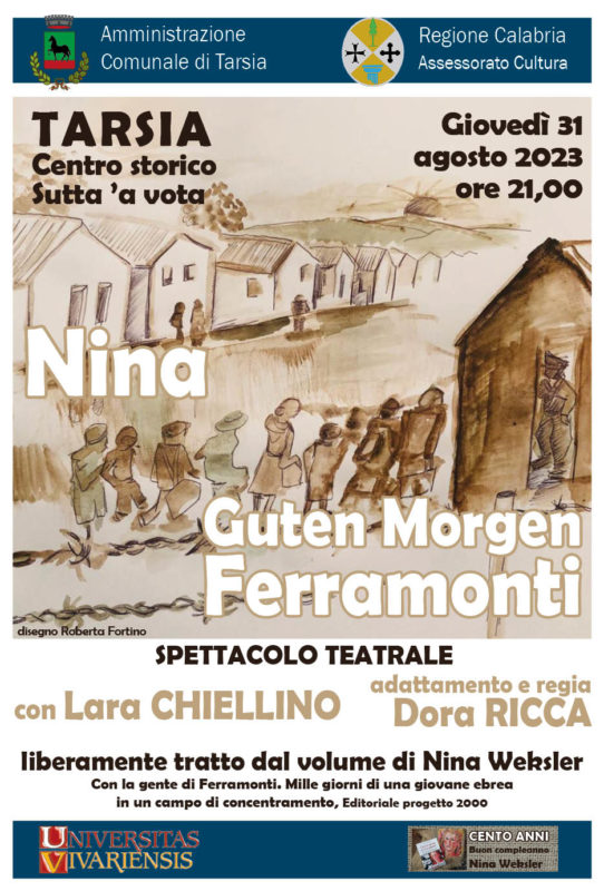 Dopo la prima nazionale al Salone del libro di Torino, lo spettacolo ...